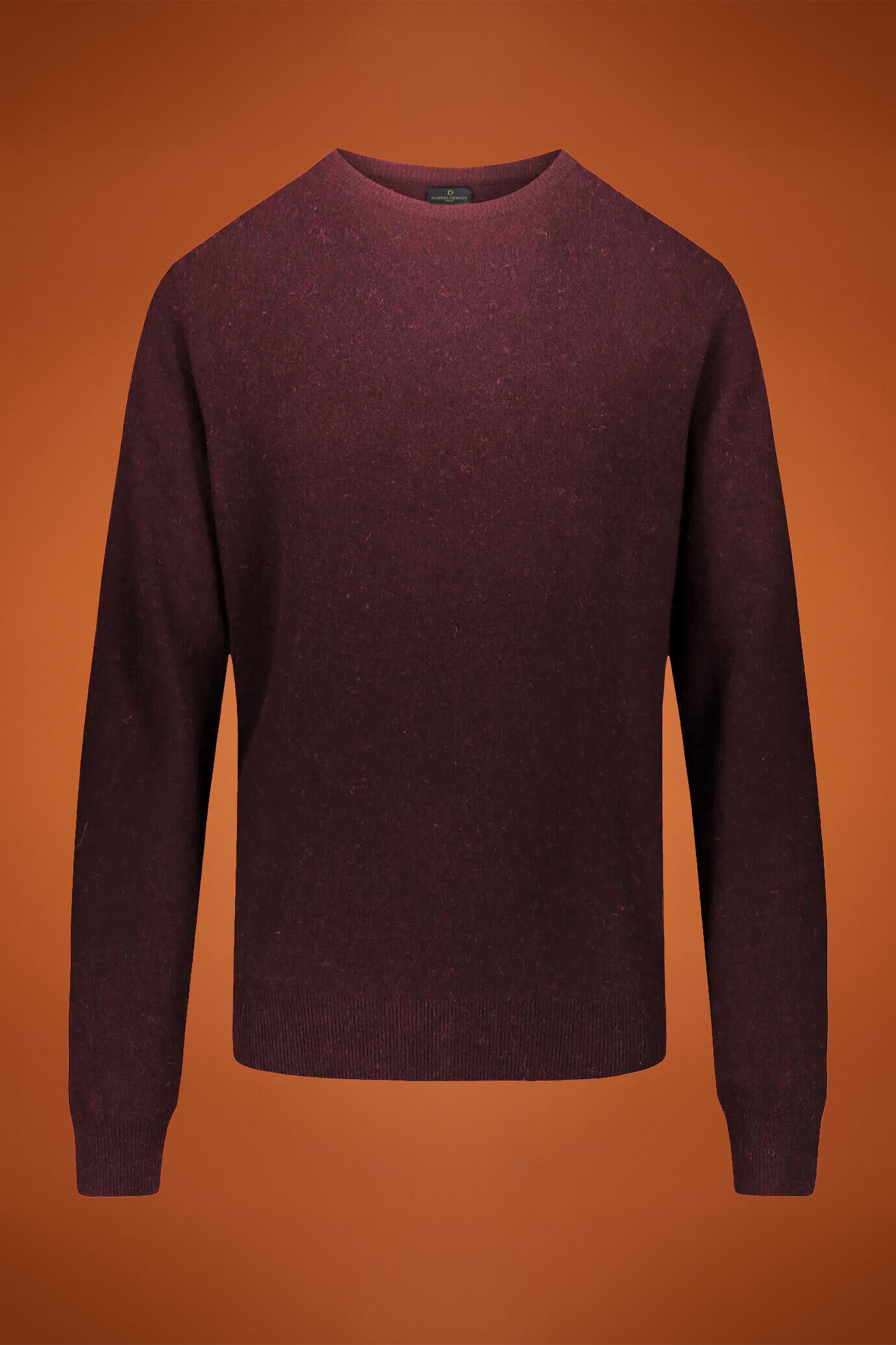 Round neck lambswool blend sweater | Doppelganger | Sweaters Men’s Online