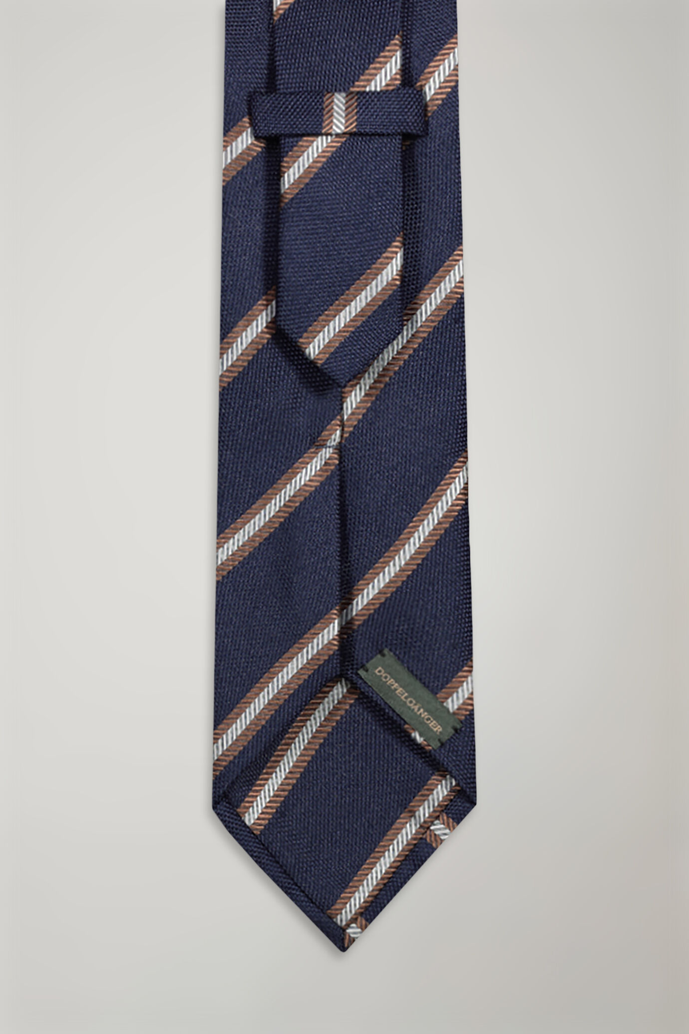 Cravatta uomo misto bamboo fantasia regimental | Doppelganger ...