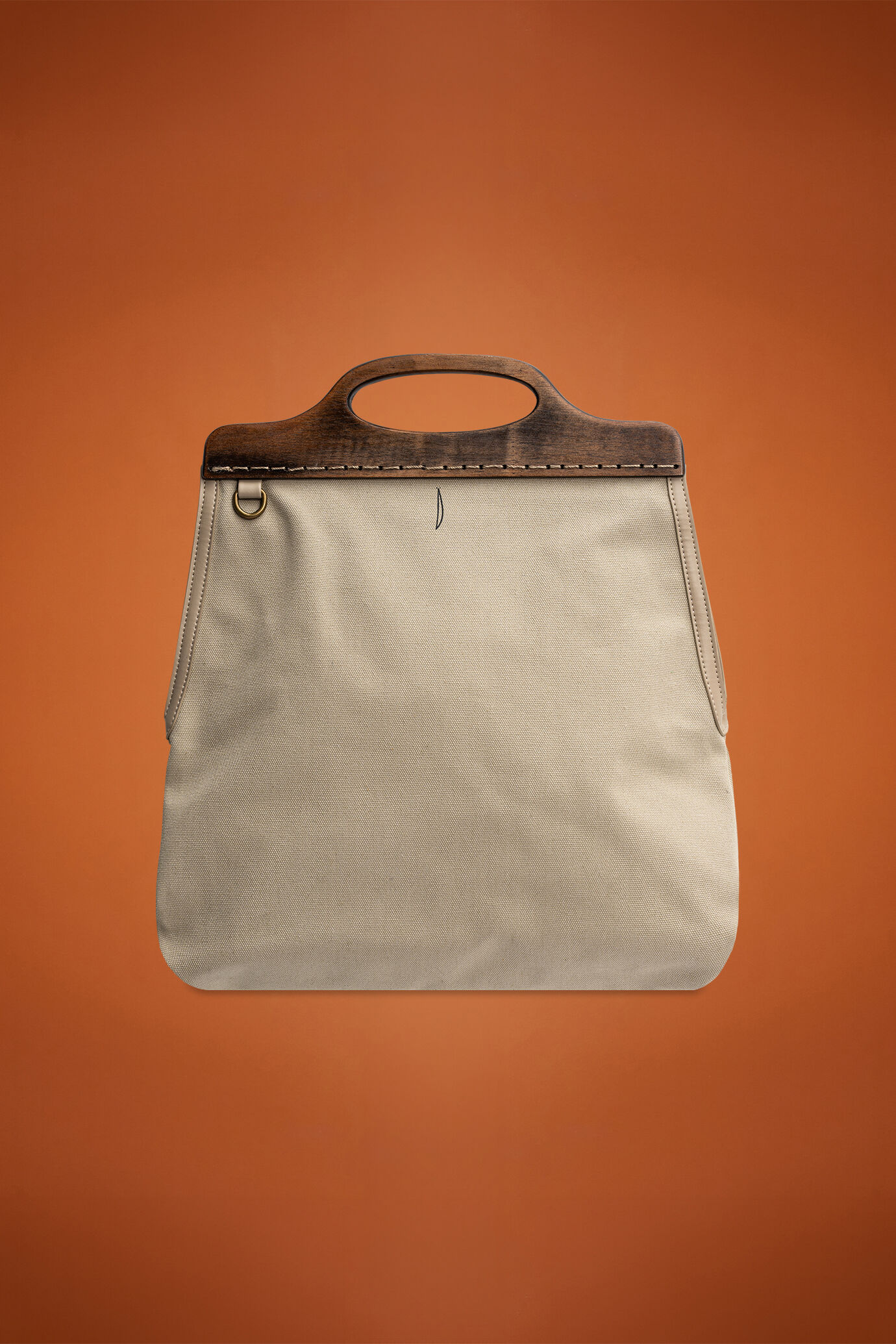 Borsa donna in canvas con tracolla e manico rigido | Doppelganger ...
