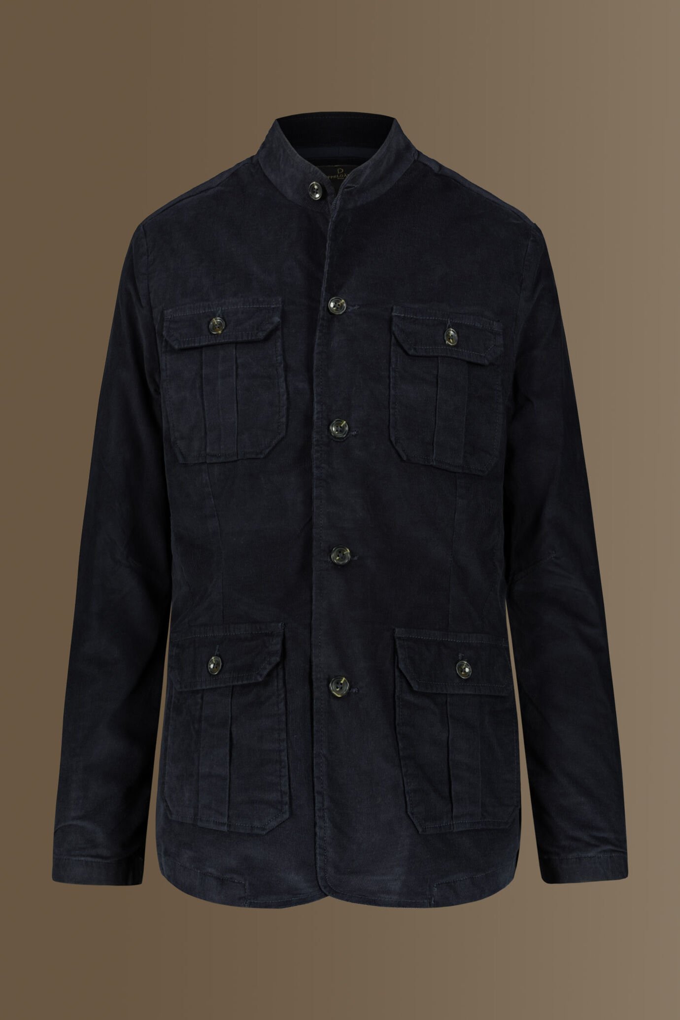 Field jacket velluto a coste misto cotone | Doppelganger | Giacche Uomo Online