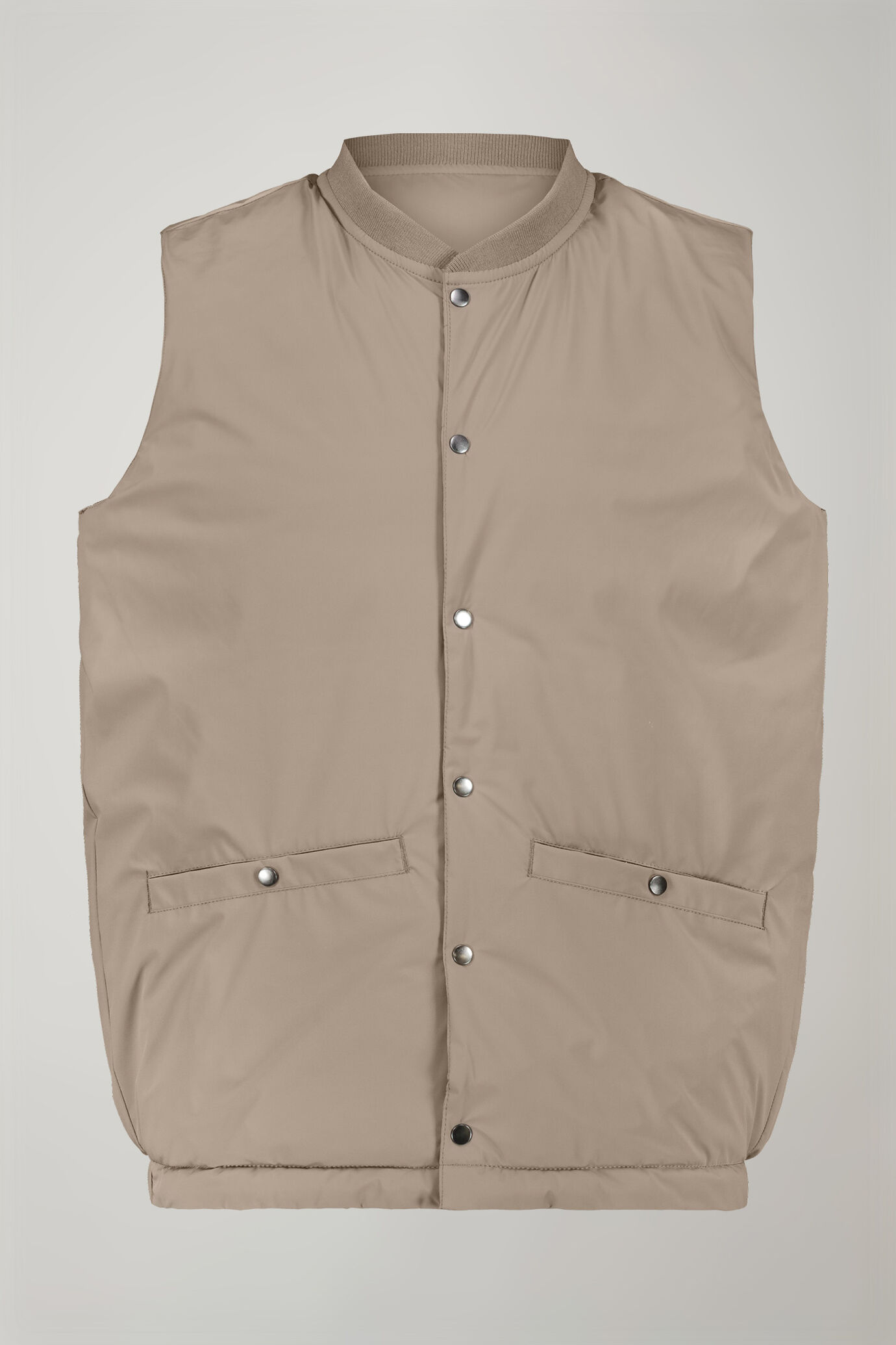 Men’s reversible sleeveless vest with lightweight padding comfort fit ...