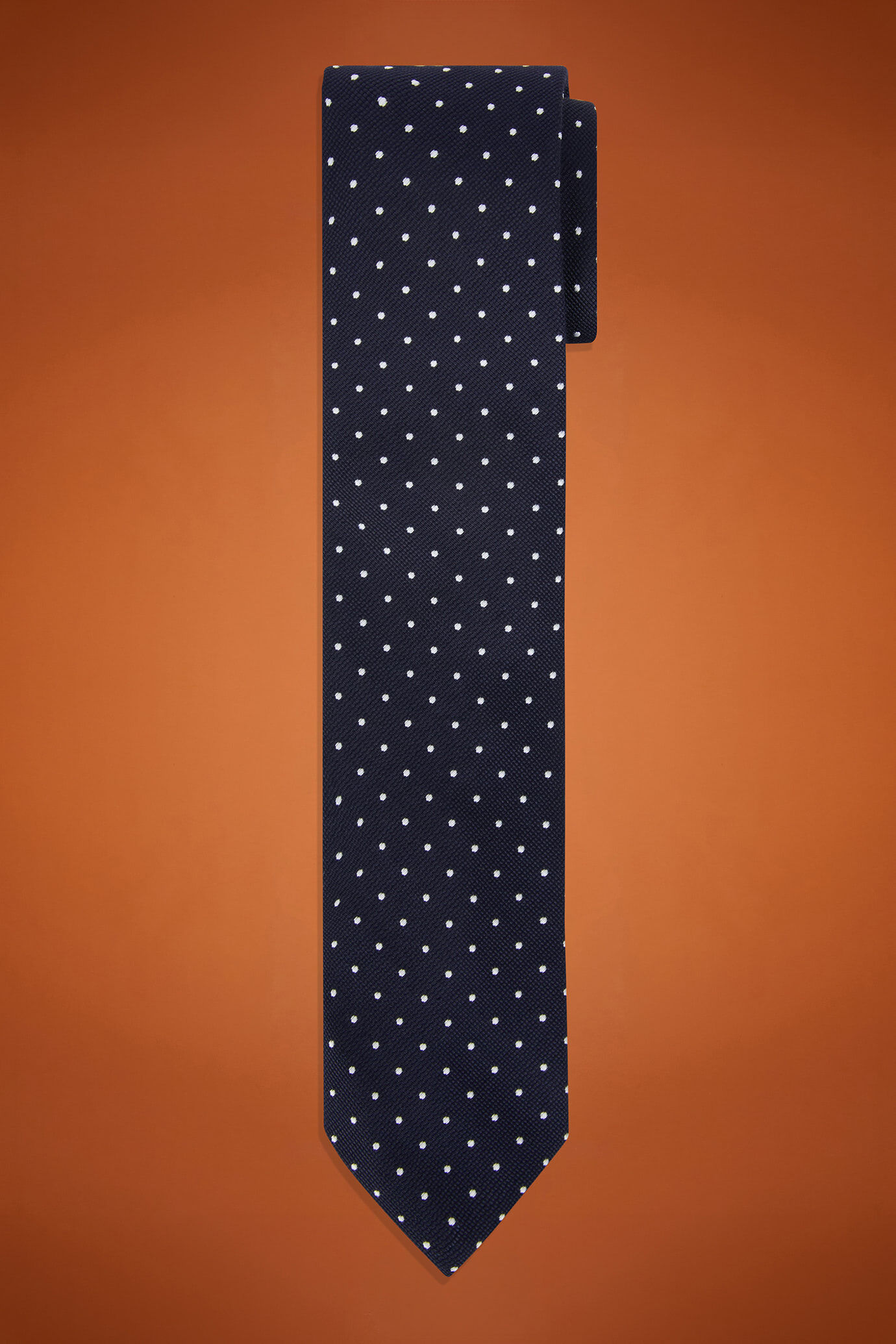 Cravatta uomo in misto bambù fantasia pois | Doppelganger | Cravatte ...