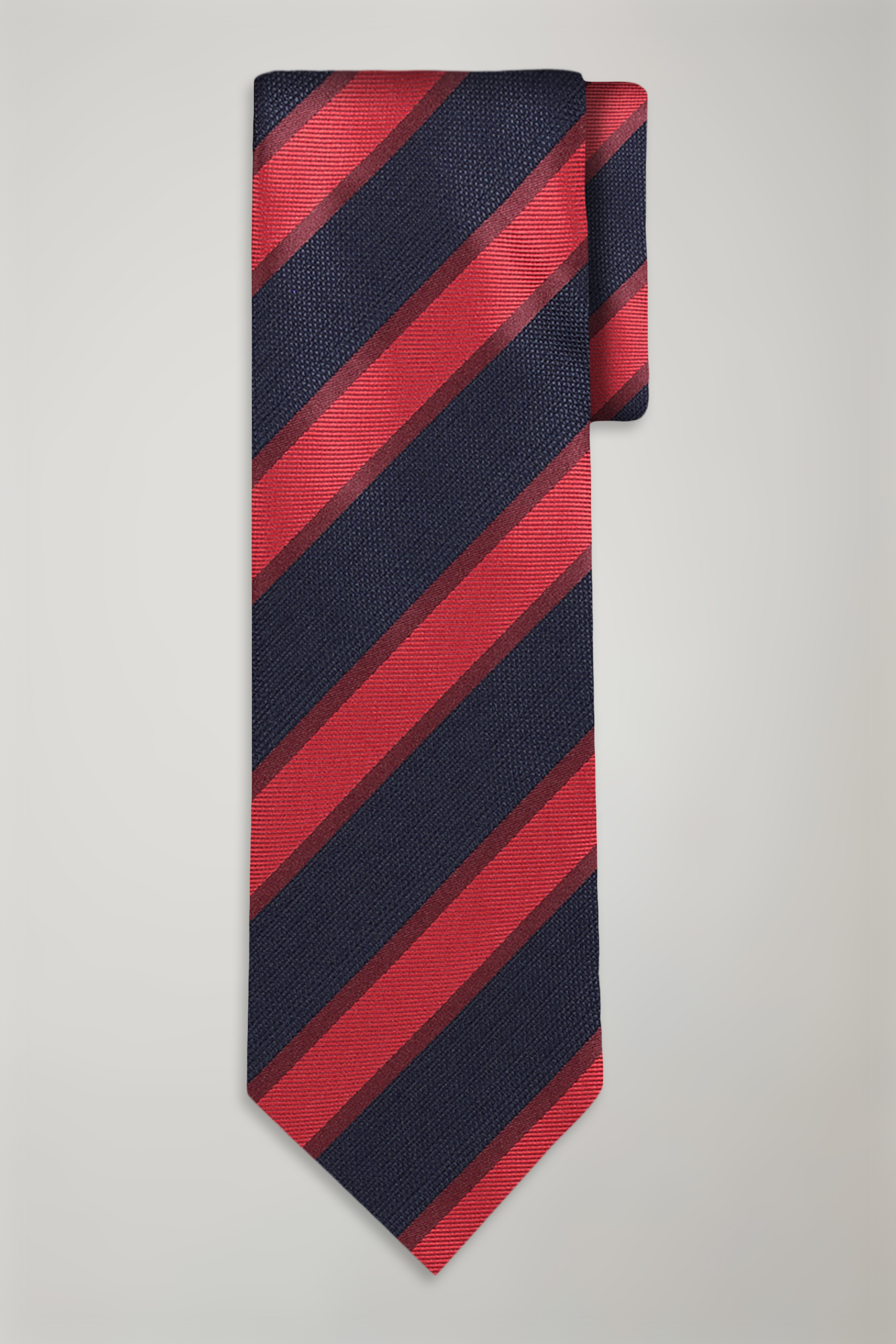 Cravatta uomo misto bamboo fantasia regimental | Doppelganger ...