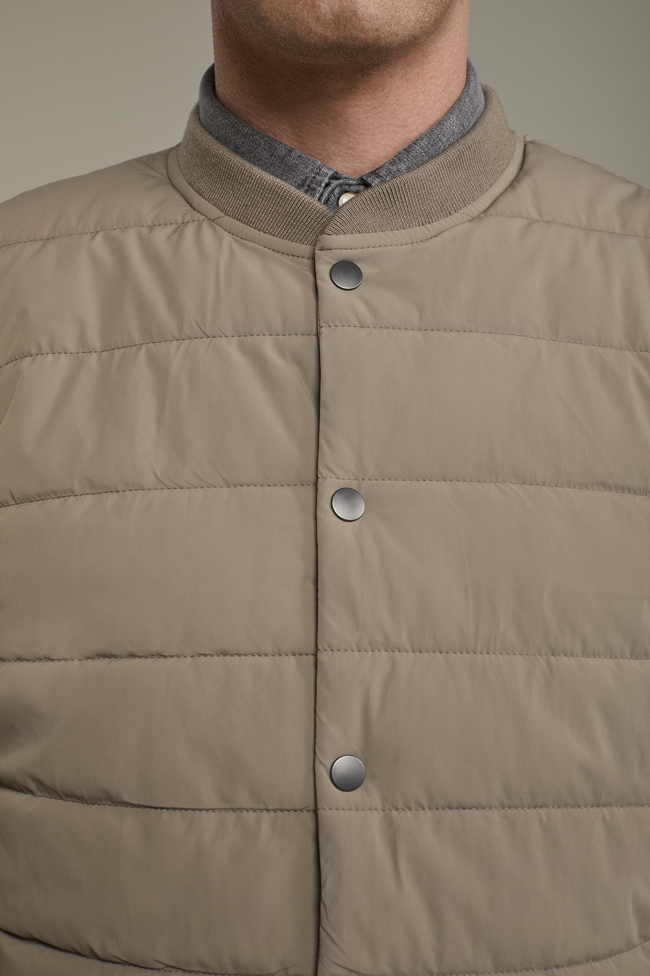 Men’s reversible sleeveless vest with lightweight padding comfort fit ...