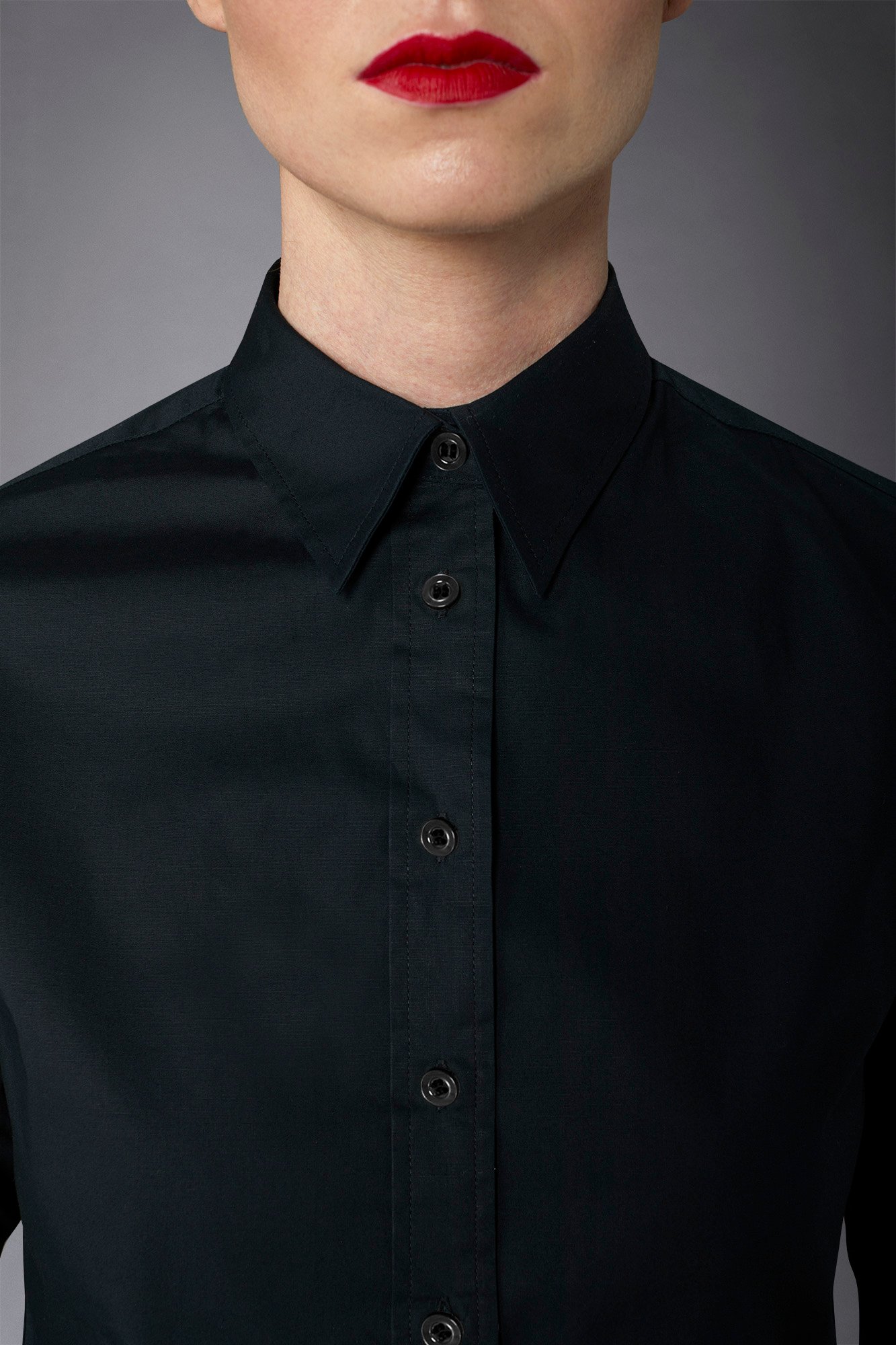 Camicia donna in cotone elasticizzato | Doppelganger | Camicie Donna Online