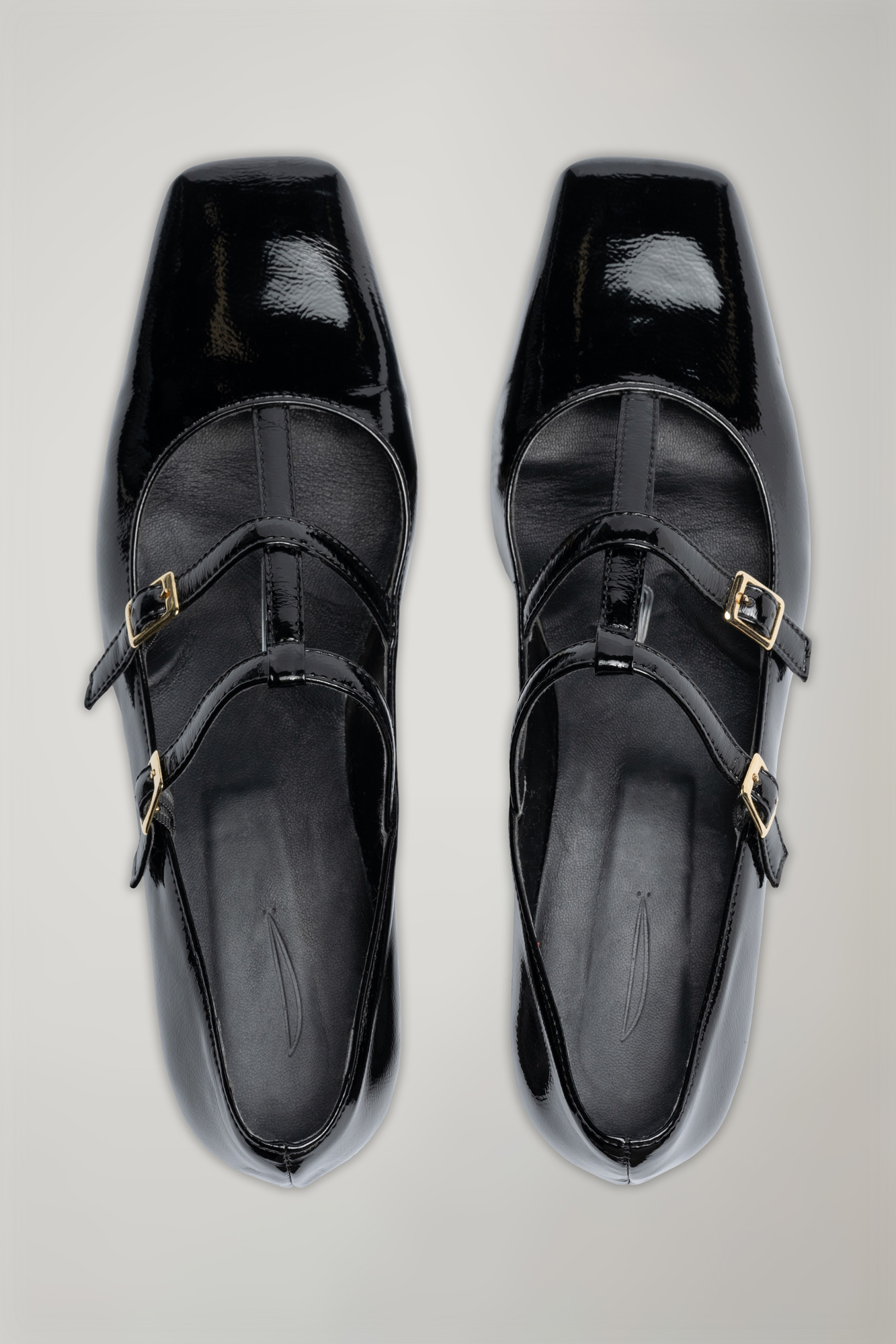Scarpa donna modello Mary Jane con doppia fibbia | Doppelganger ...