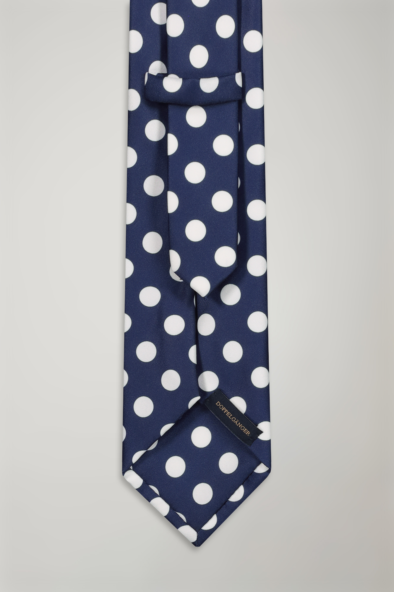 Cravate homme en bambou à macro pois | Doppelganger | Cravates Homme Online