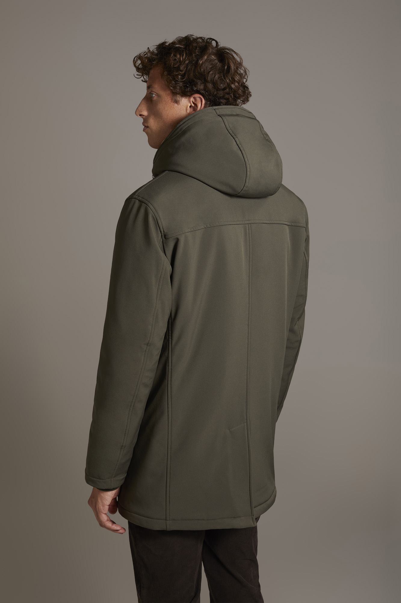 Eskimo in tessuto tecnico rivestito con pelliccia | Doppelganger ...