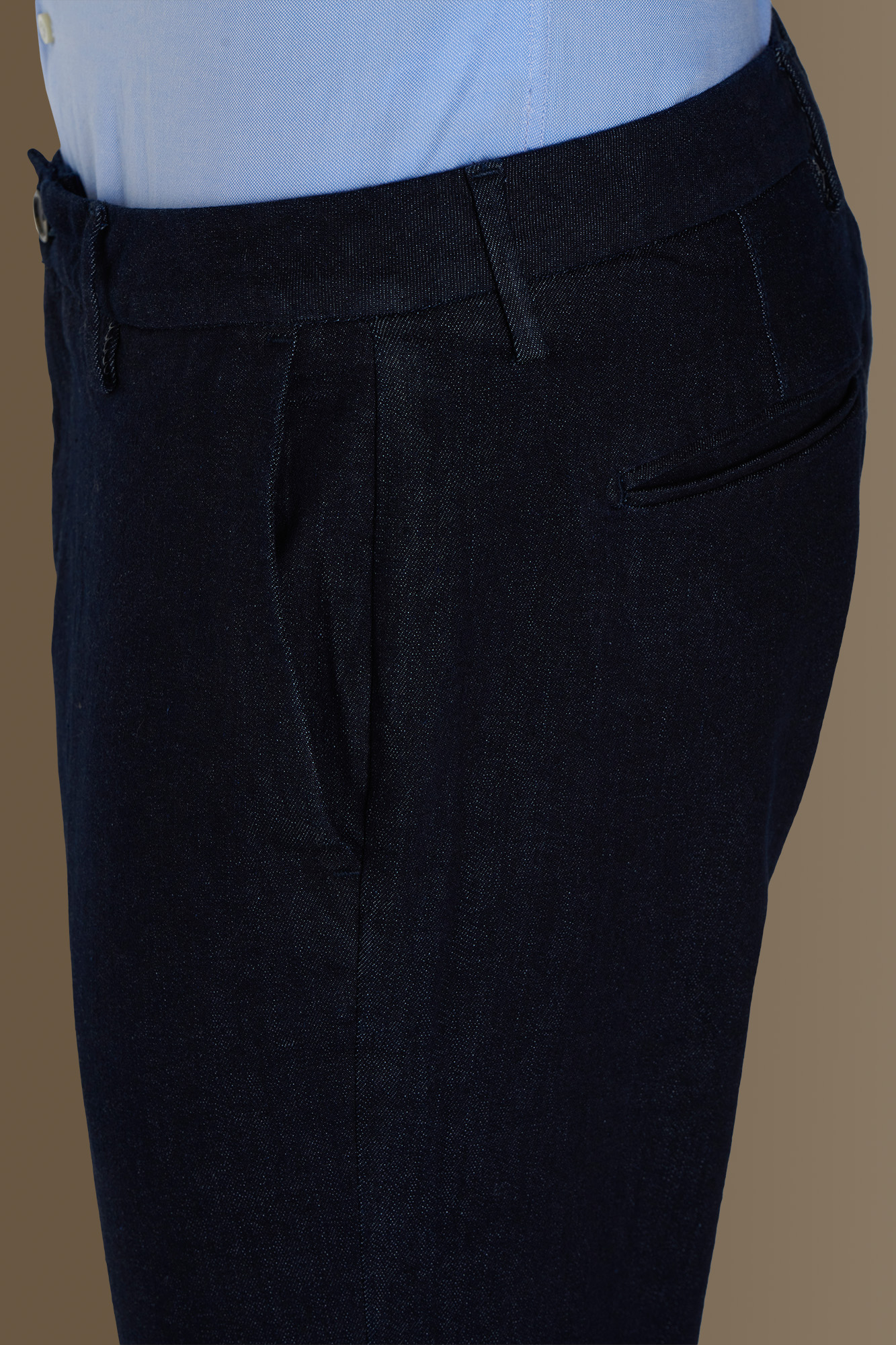Denim chino trousers | Doppelganger | Men's Trousers