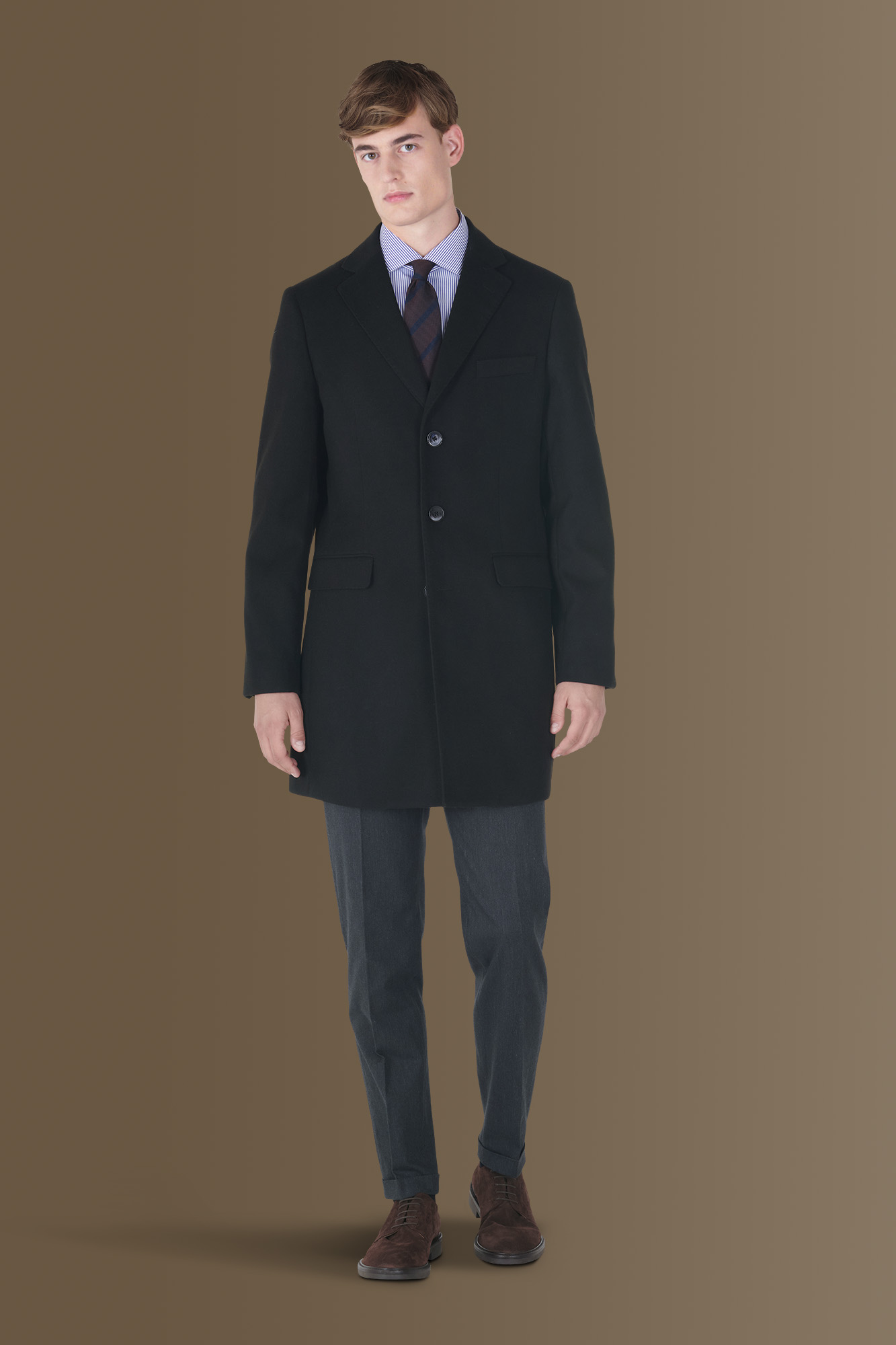 Cappotto Classico Uomo 31CP5004CP | Doppelgänger Roma | Cappotto Elegante Uomo Online