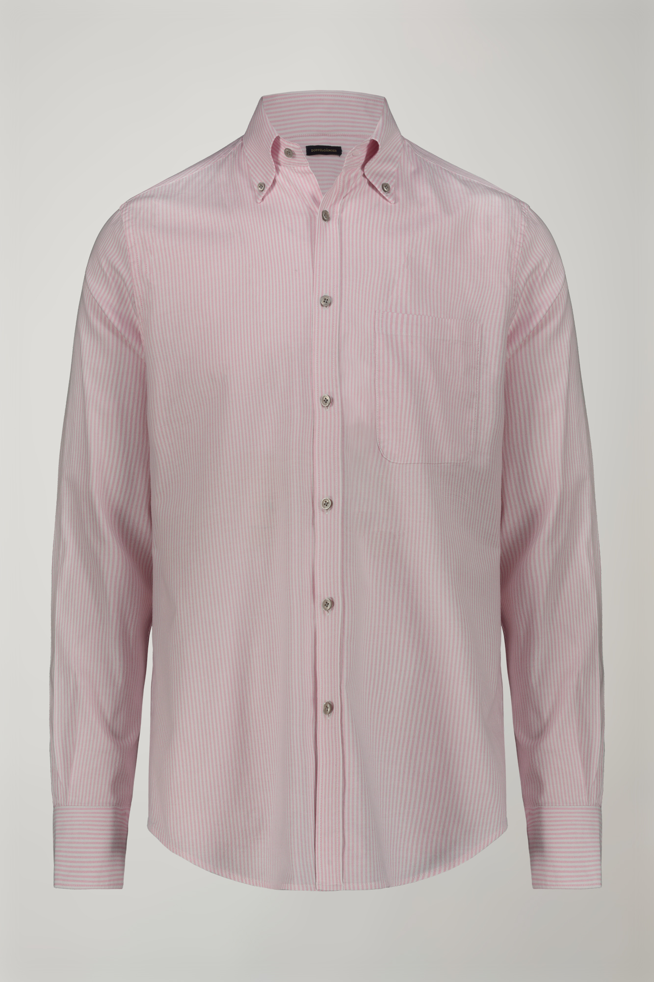 Chemise classique pour homme à col boutonné, tissu oxford rayé ultra ...