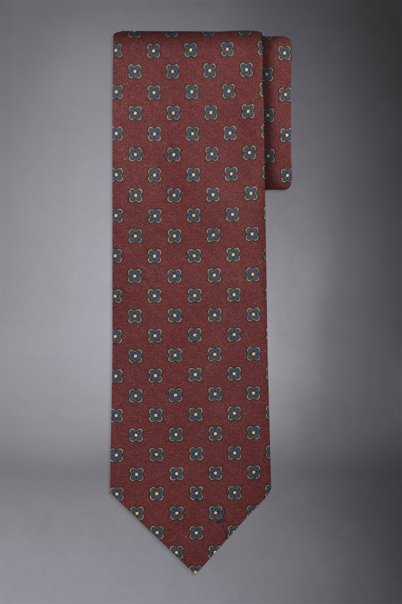 Cravatta uomo misto lana micro fantasia | Doppelganger | Cravatte Uomo ...