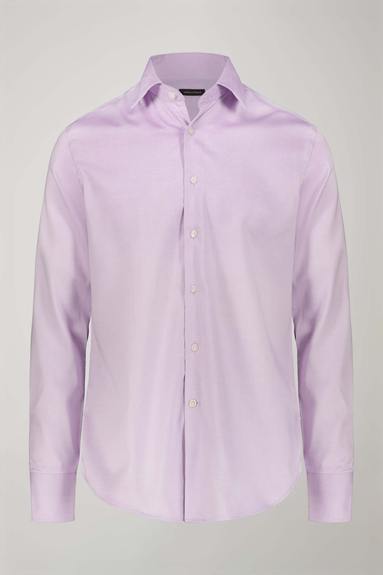 Camicia uomo con collo classico 100% cotone tessuto oxford tinta unita ...