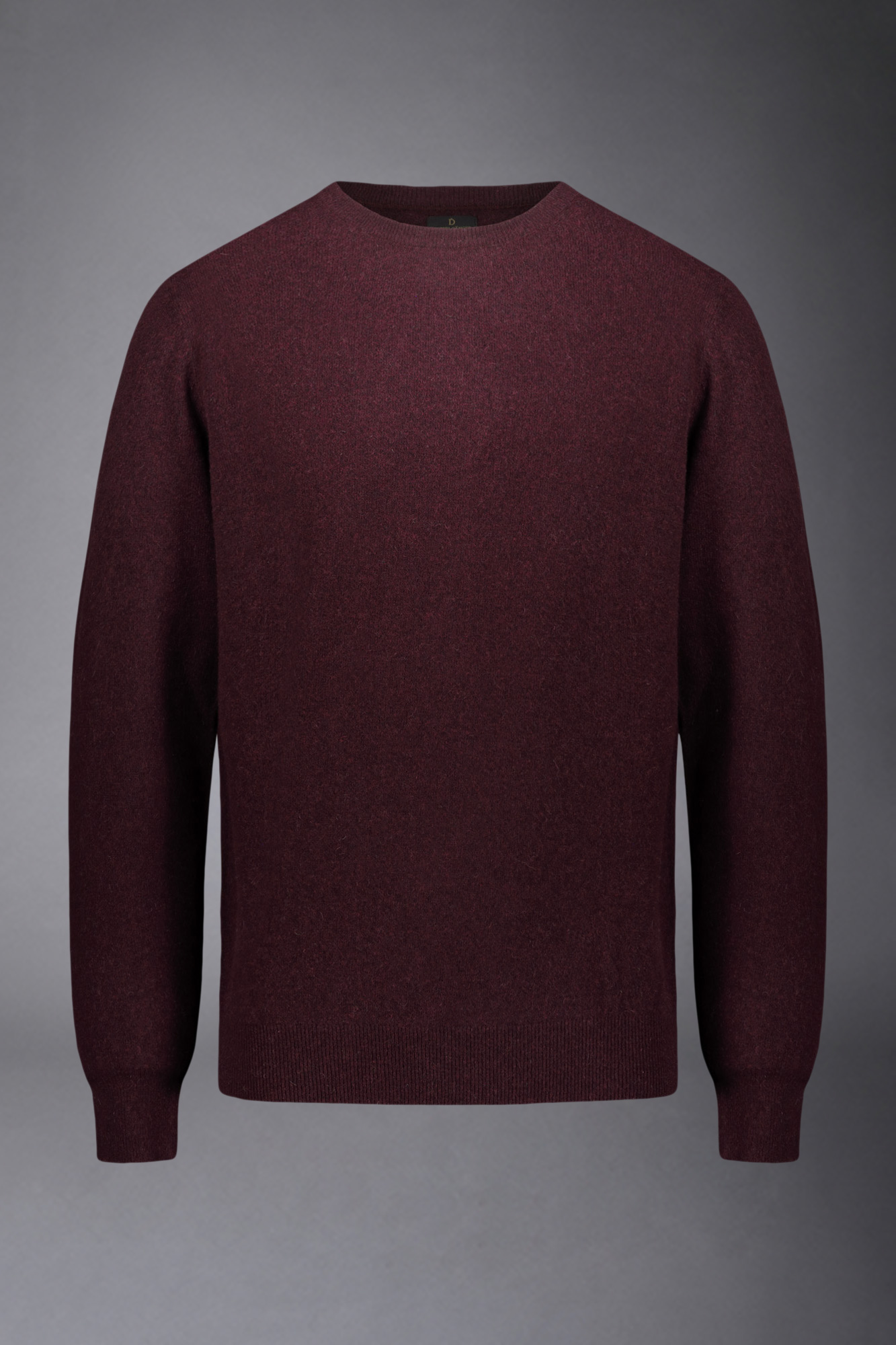 Mens crew neck wool blend lambswool regular fit sweater | Doppelganger ...