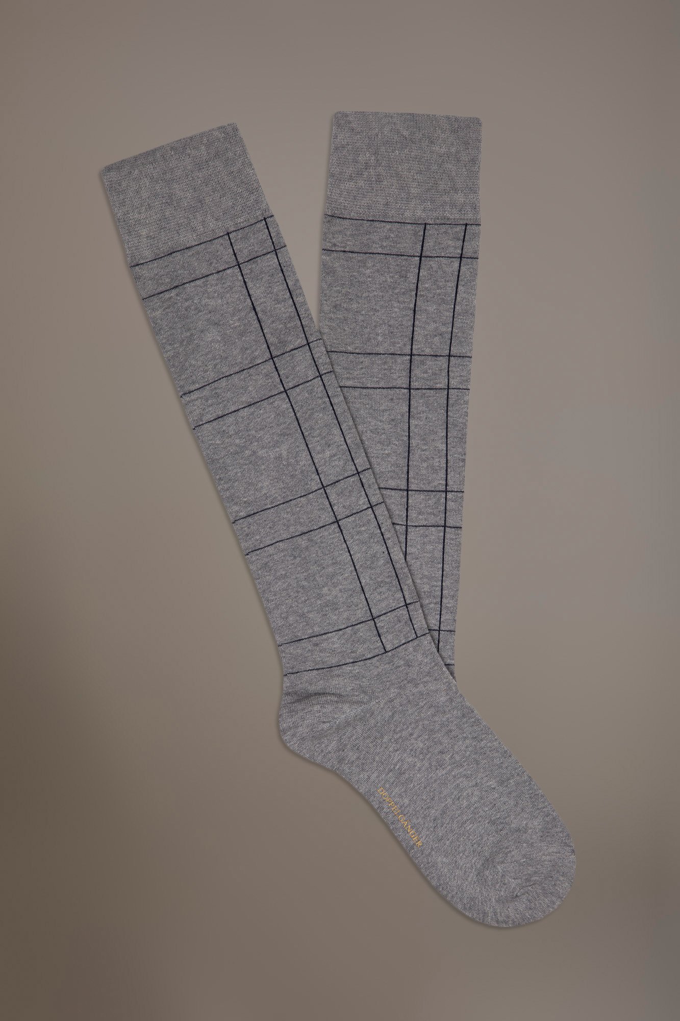 Calzini uomo alti quadroni a contrasto | Doppelganger Roma | Calze uomo ...