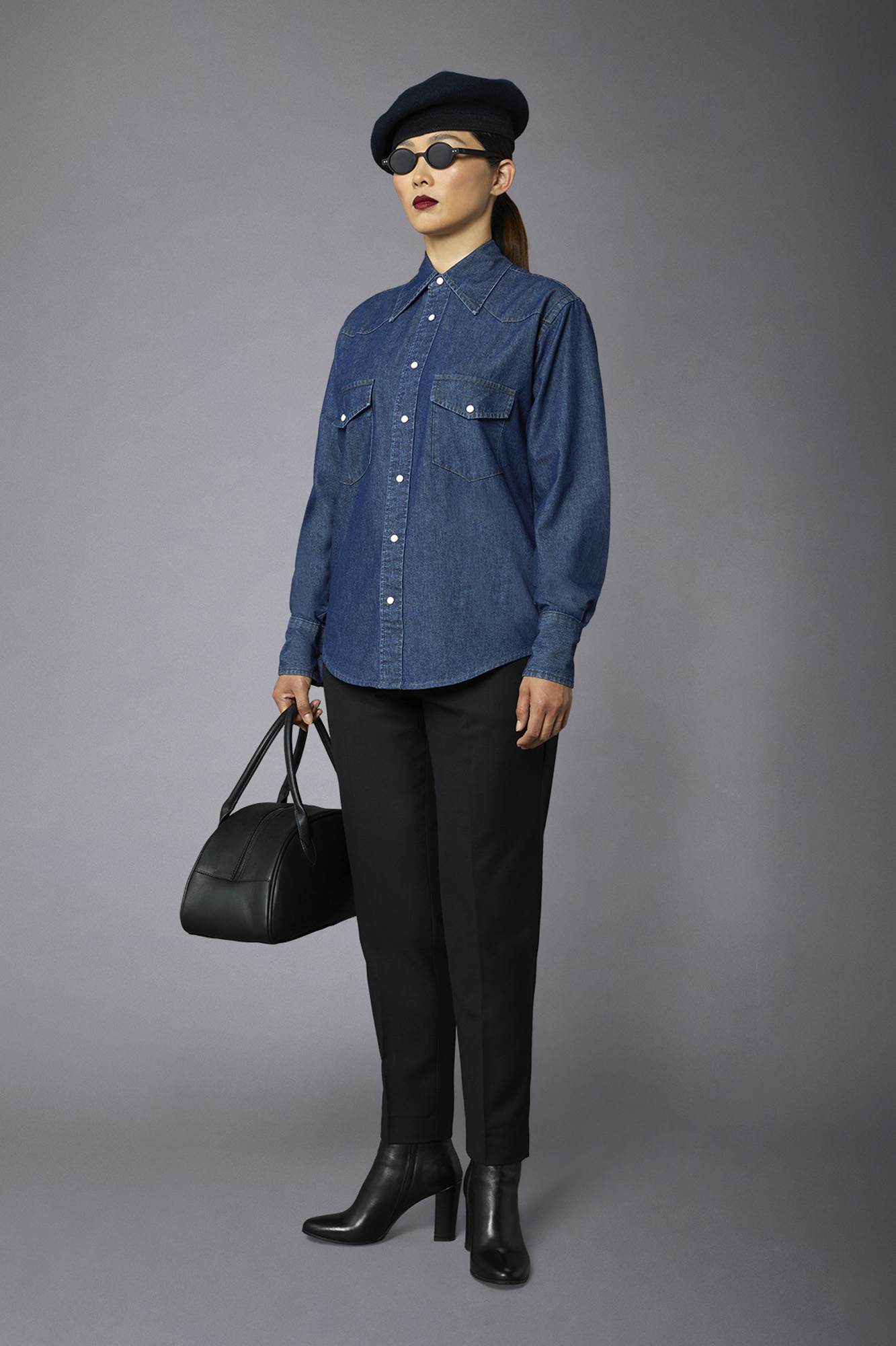 Denim-Hemd 100% Baumwolle | Doppelganger | Hemden Damen