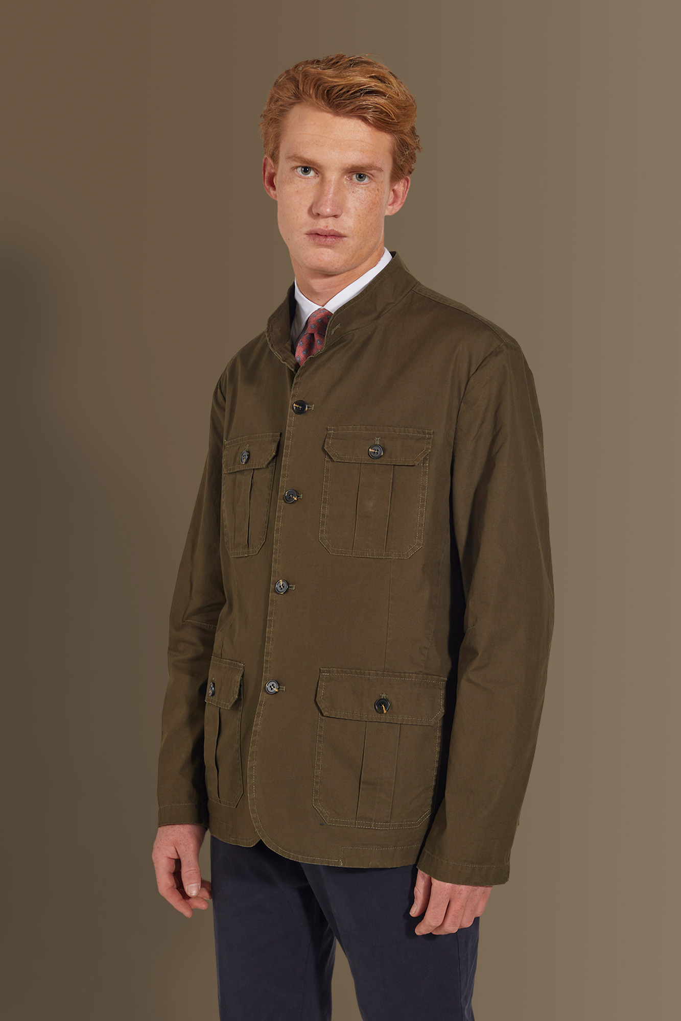Sahariana sfoderata Uomo | Doppelganger Roma | Giacca Sahariana Uomo