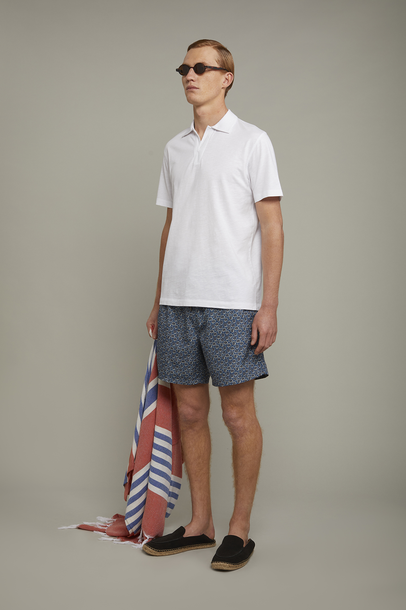 Costume da mare uomo macro fantasia | Doppelganger | Costumi Uomo Online