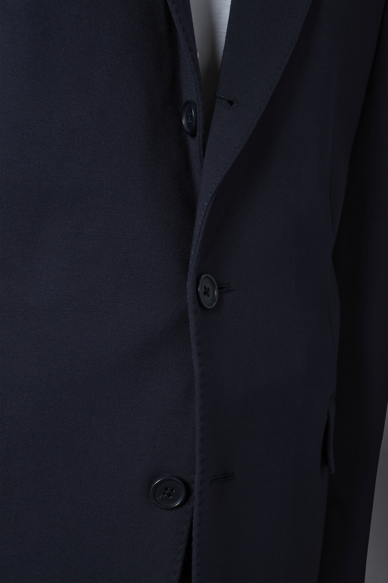 Men's single-breasted jacket in jersey regular fit | Doppelganger | Men ...