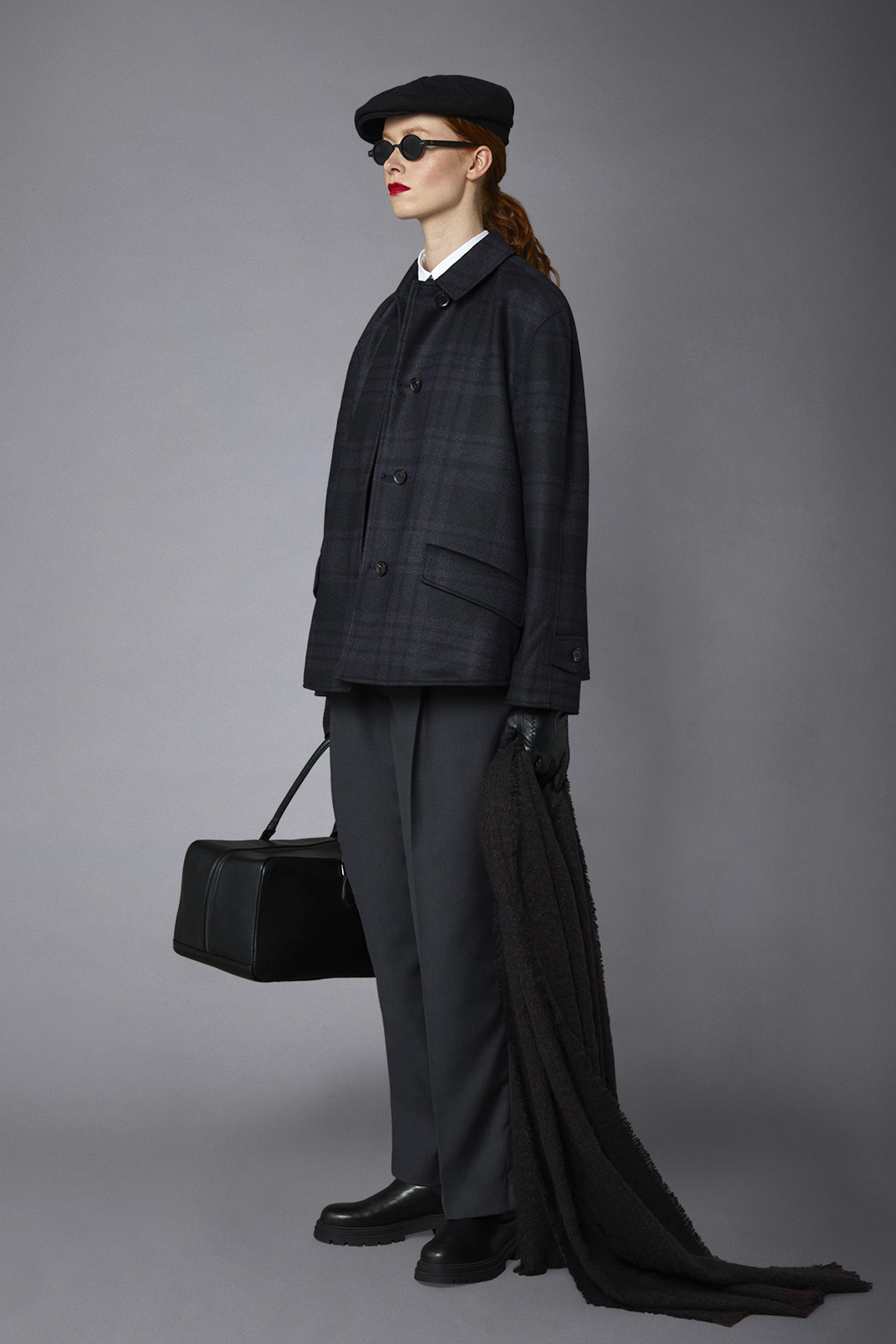 Women's double face trapeze water resistant jacket | Doppelganger ...